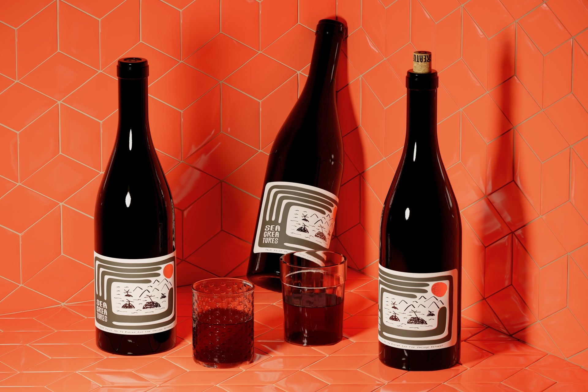 Sea Creatures Wine